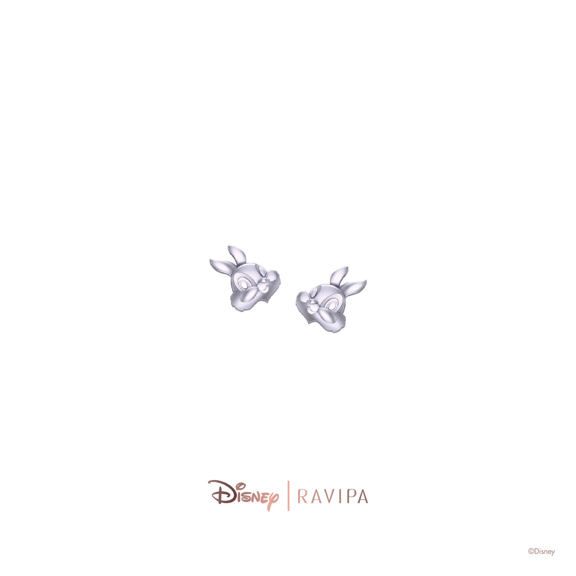 Miss Bunny Silver Studs – RAVIPA