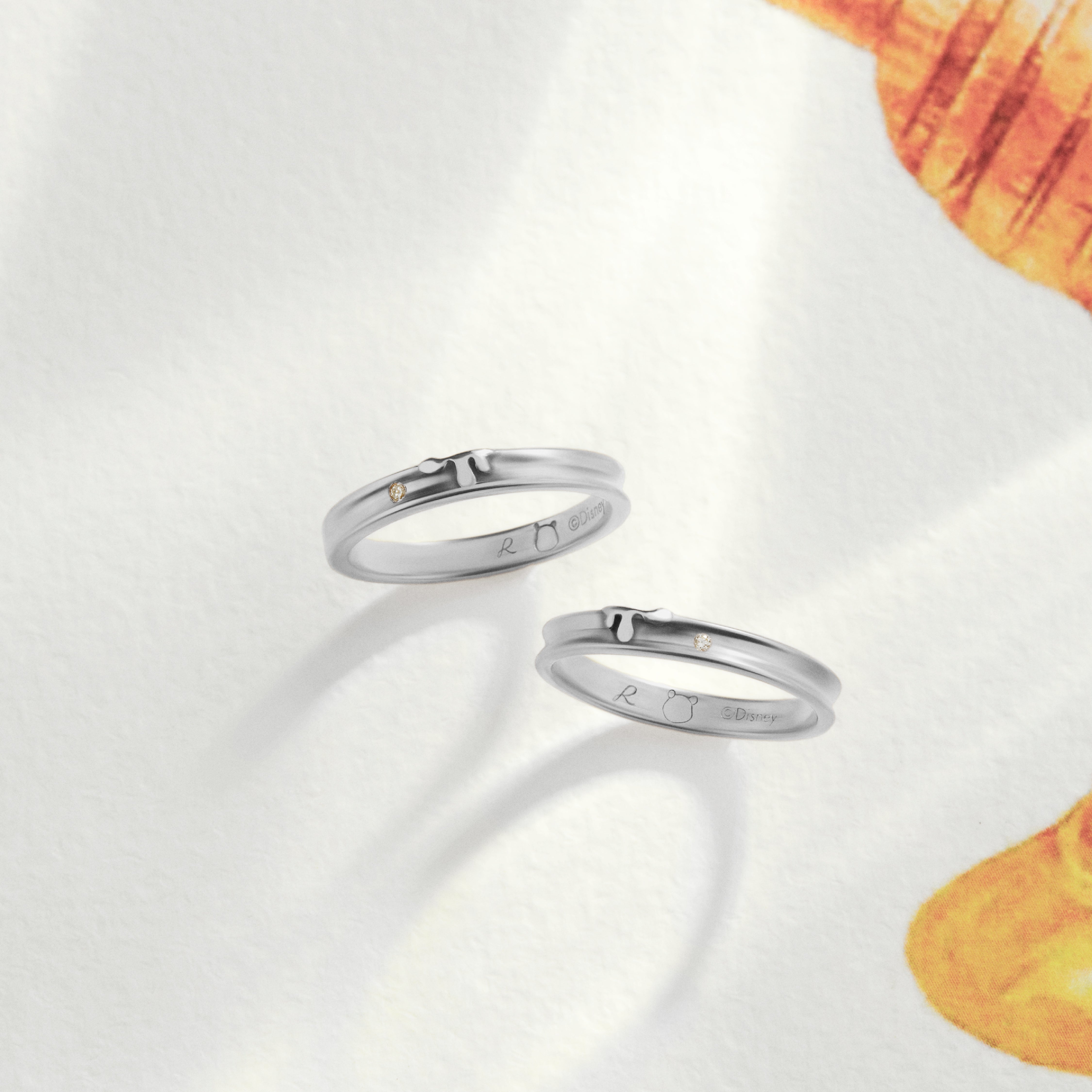 Silver Pooh’s Honey Couple Ring – RAVIPA