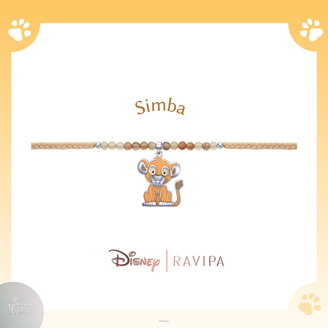 Disney 100 Simba Bracelet – RAVIPA