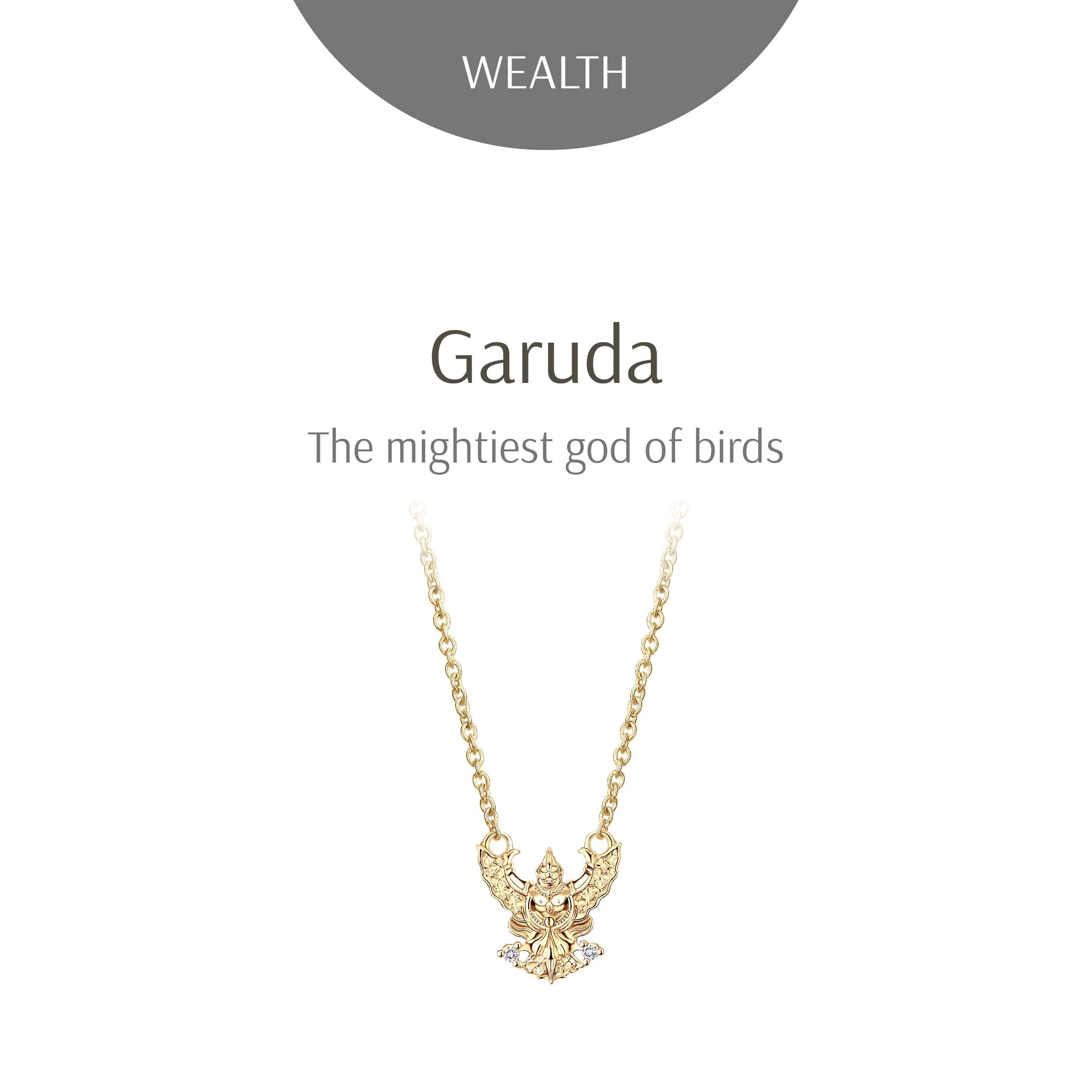 Garuda Necklace | Special Edition Golden Gold – RAVIPA