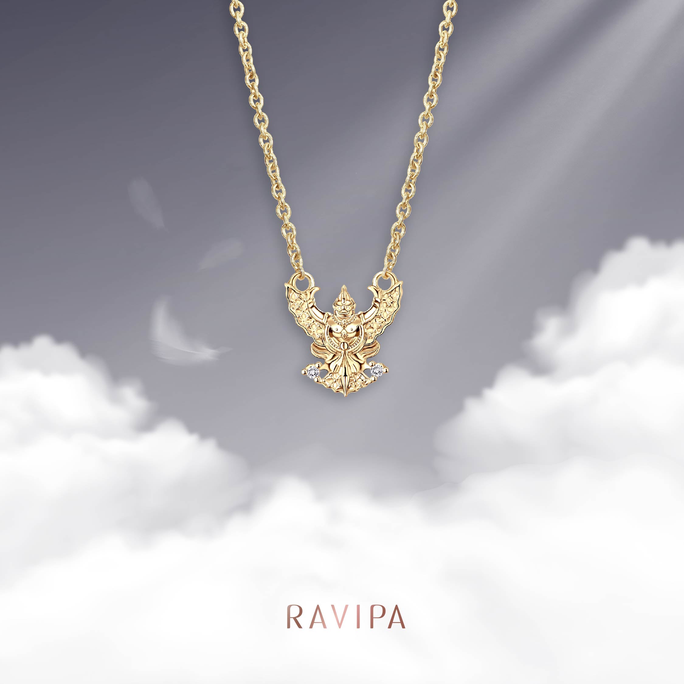 Garuda Necklace | Special Edition Golden Gold – RAVIPA