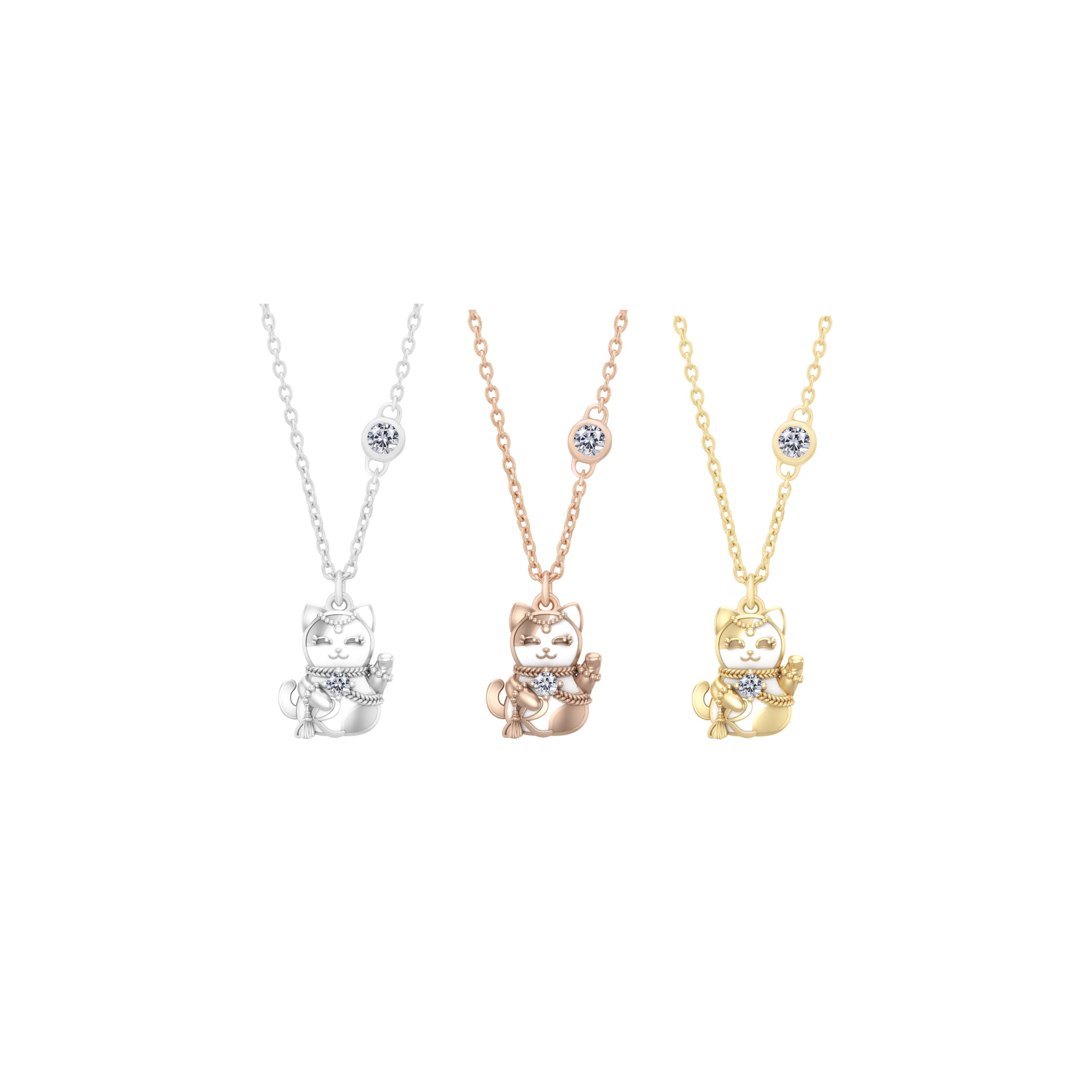 Maniki Neko Necklace | RAVIPA