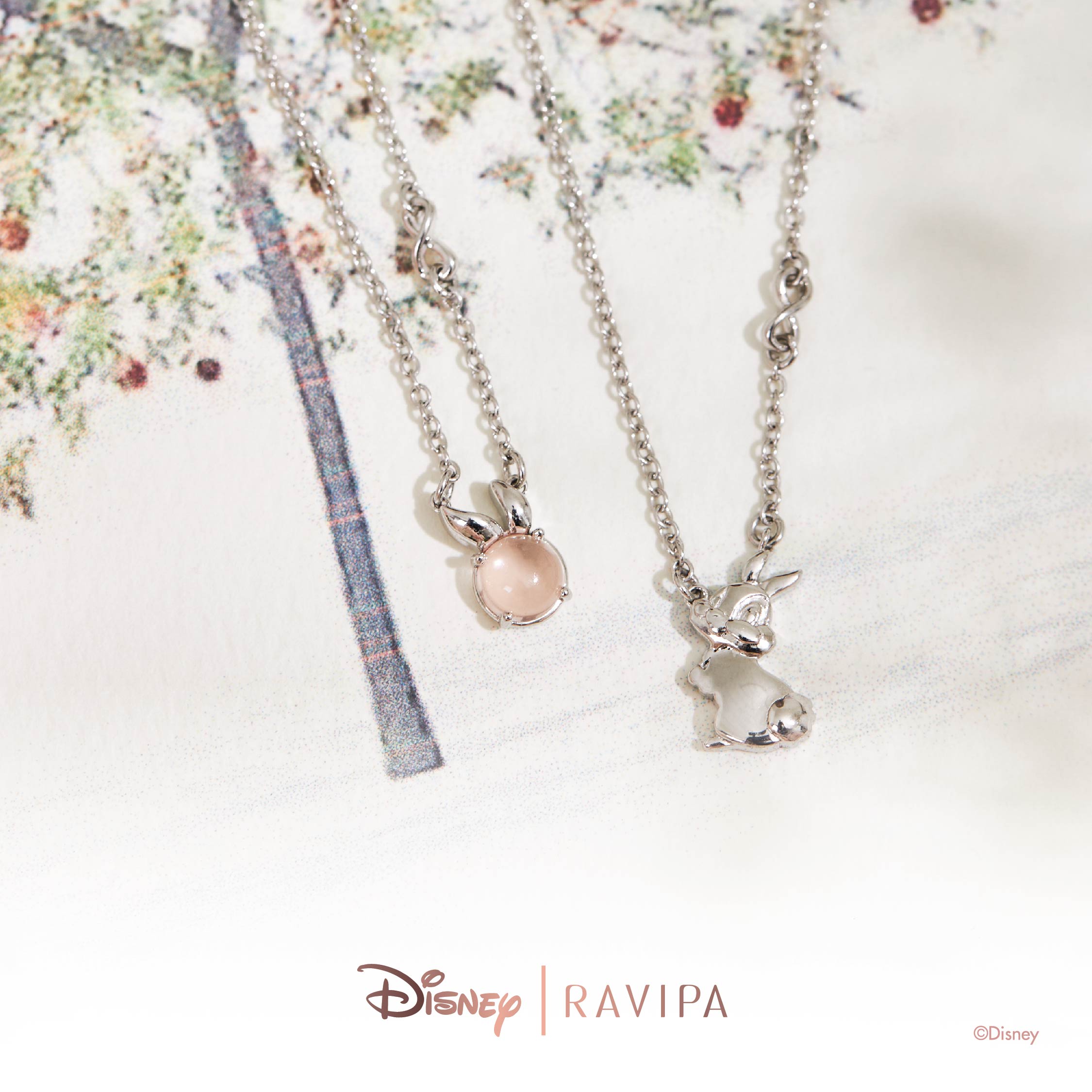Silver Miss Bunny Necklace – RAVIPA