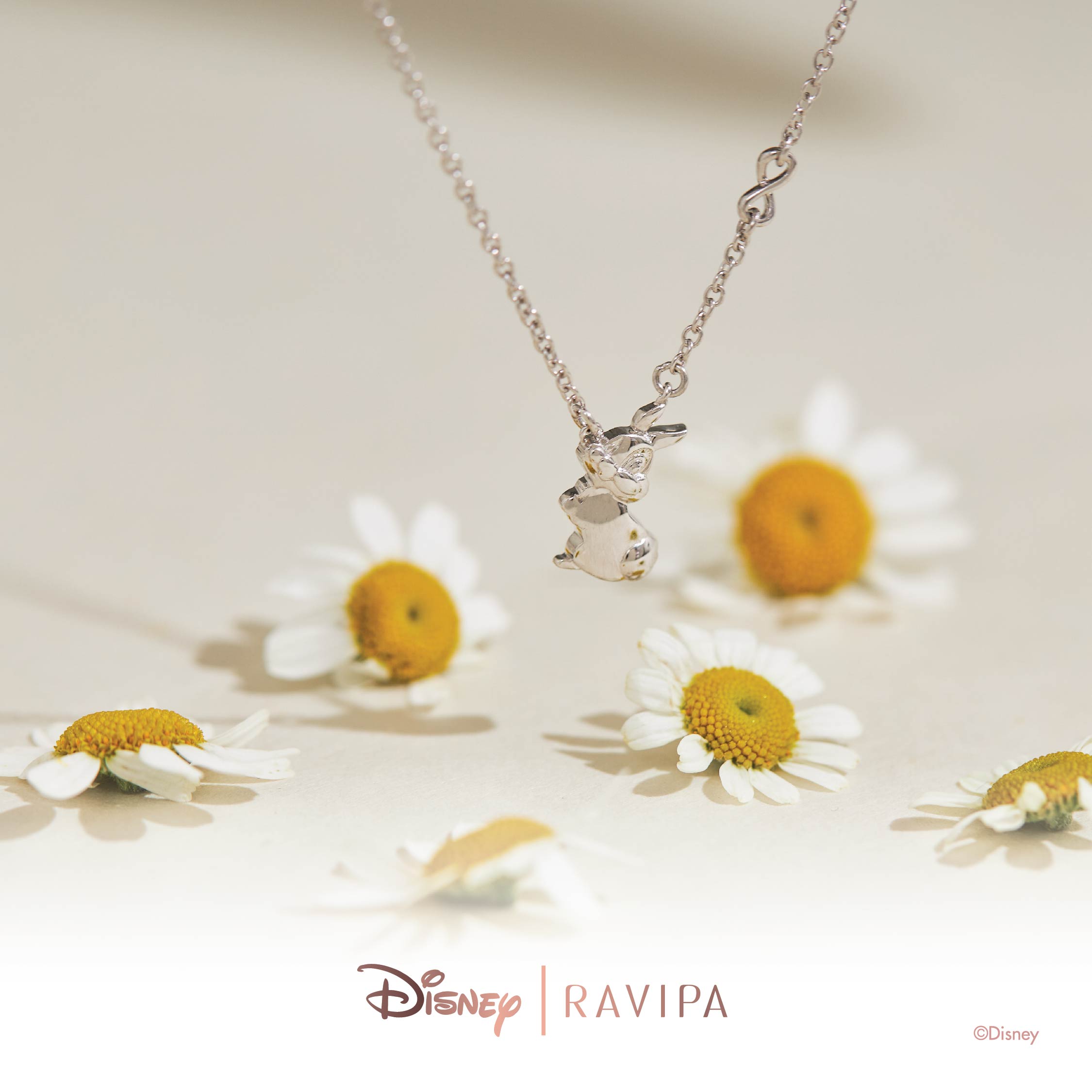 Silver Miss Bunny Necklace – RAVIPA