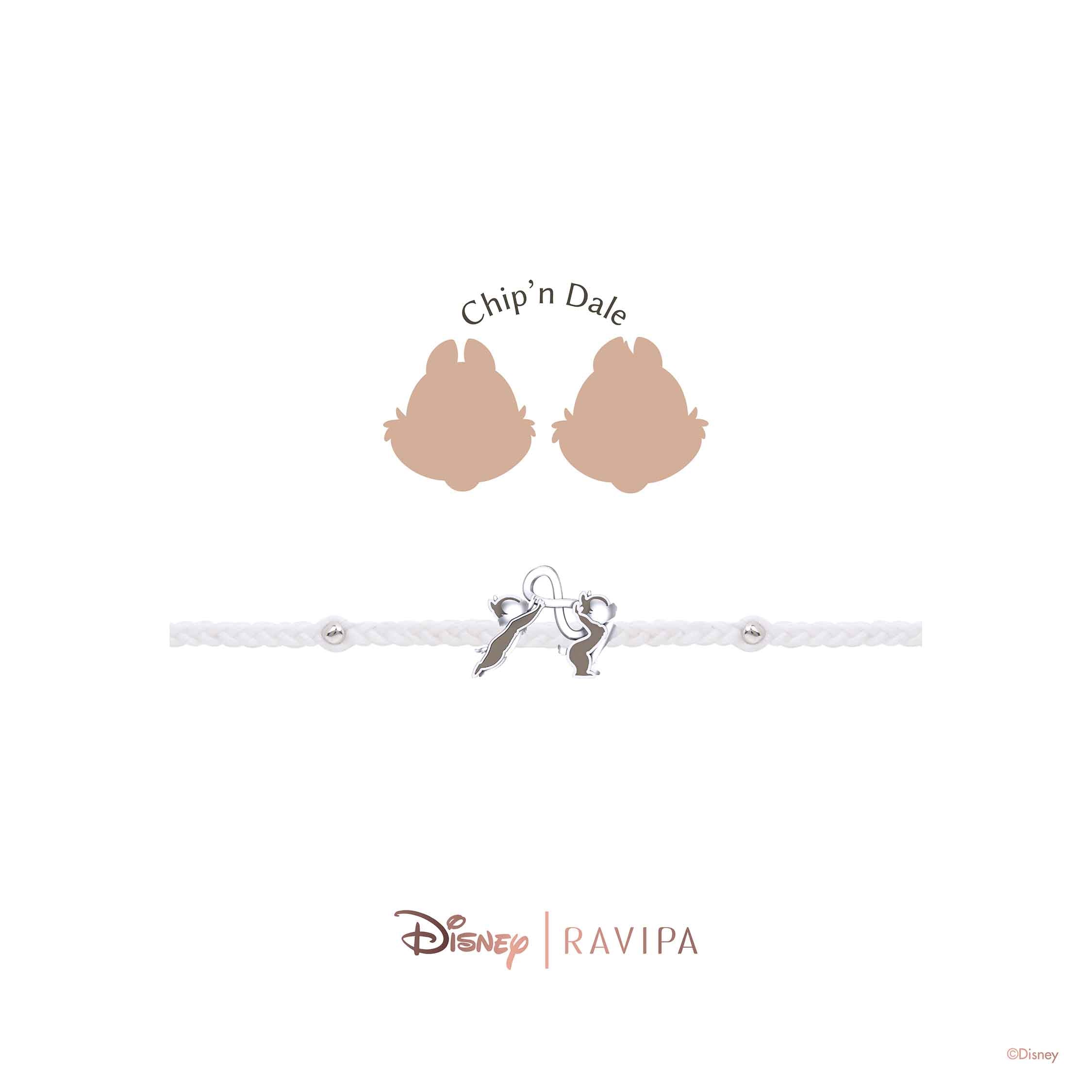 Chip and Dale Signature Silver Bracelet – RAVIPA